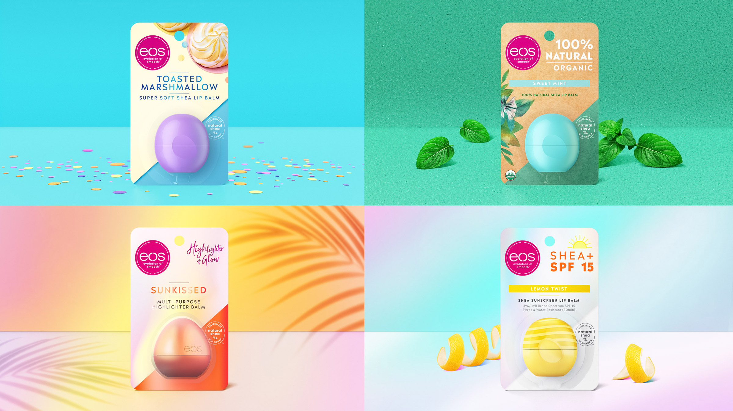 eos | Brand Identity | Packaging Design | Beardwood&Co.