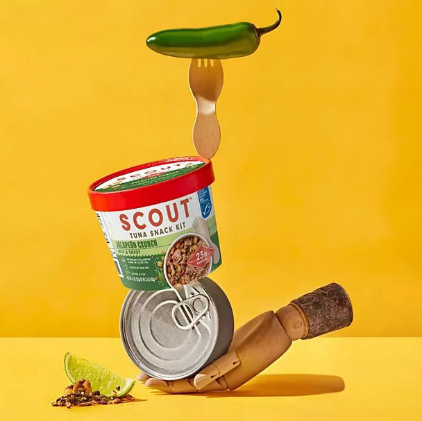 Scout Tuna Snacks - Trending in Tinned Fish - Beardwood&Co.
